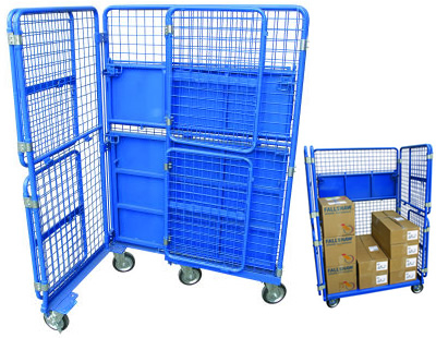 Two Tier Warehouse Stock Trolley : Two Tier Warehouse Trolley : Two ...