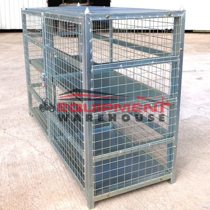 9Kg LPG Gas Storage Cage for 24 Cylinders | Equipment Warehouse Pty Ltd ...